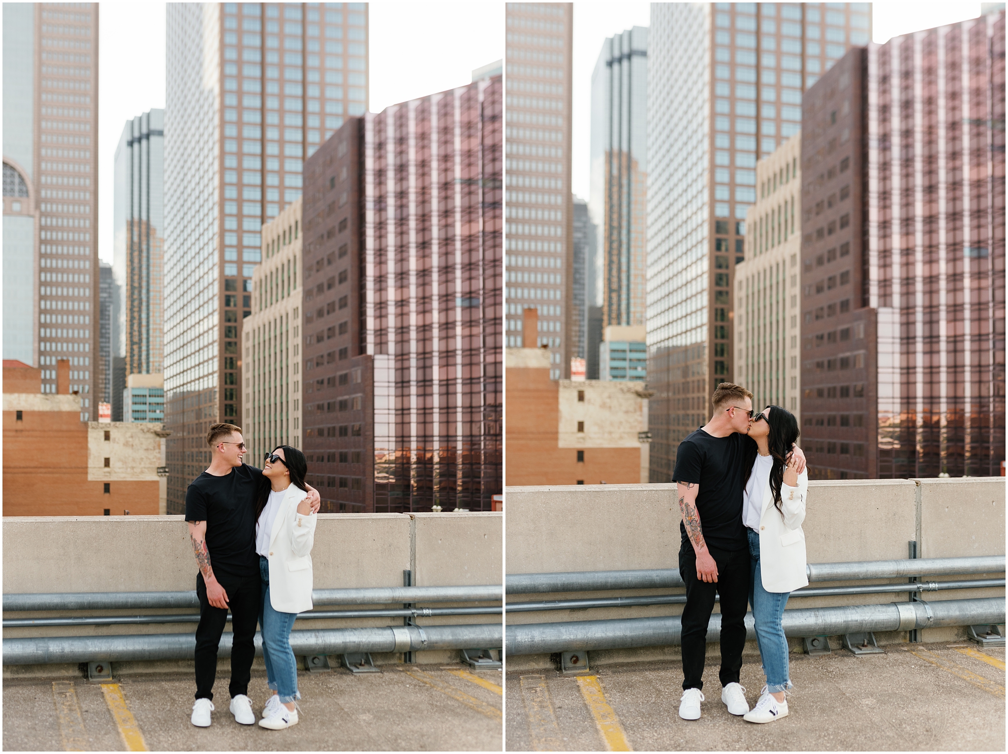 Downtown Dallas Engagement Session