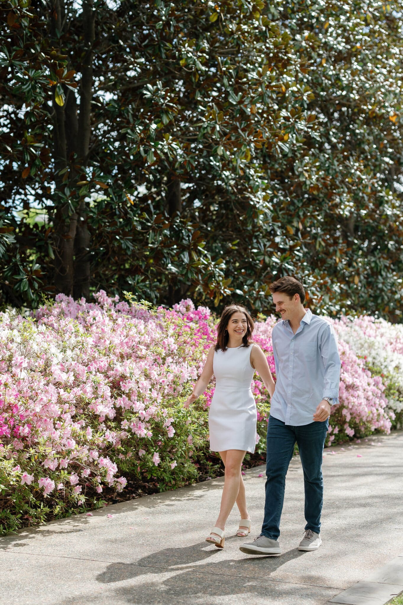 Spring Dallas Arboretum Engagement Session